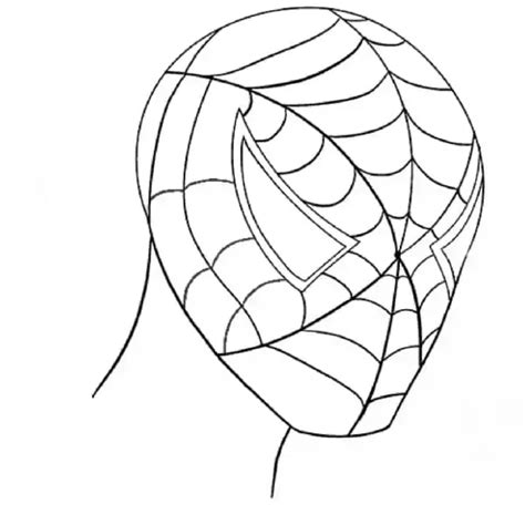 A Step By Step Guide To Drawing A Spiderman Face Drawing Artofit