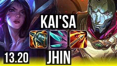 KAI SA Nautilus Vs JHIN Soraka ADC Quadra Rank 6 Kai Sa
