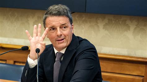 Elezioni Europee 2024 Renzi Col Nuovo Partito Mi Candido Con Il Centro