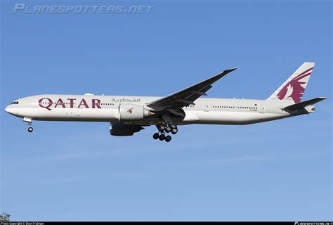 A7 BEX Qatar Airways Boeing 777 3DZER Photo By Shon Fridman ID