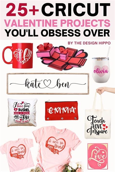 Stop Stressing Over What To Make For This Valentines Day This Amazing List Of Cricut Valentine