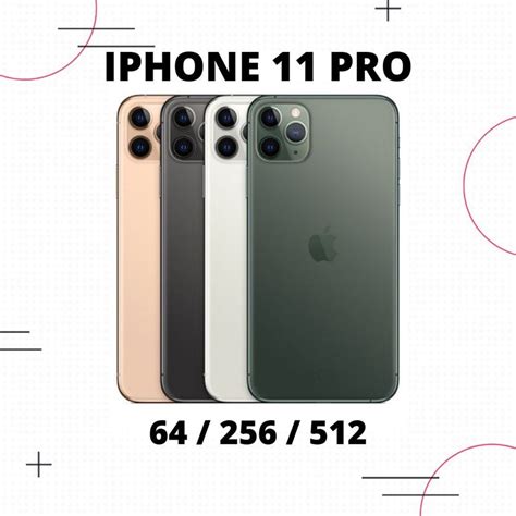 Jual IPHONE 11 PRO 64 Dan 256 RESMI IBOX SECOND 100 ORIGINAL Shopee