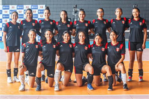 Selección peruana de Voley se alista para el Sudamericano Femenino Sub