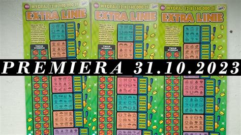 Premiera Extra Linie Zdrapki Lotto Youtube
