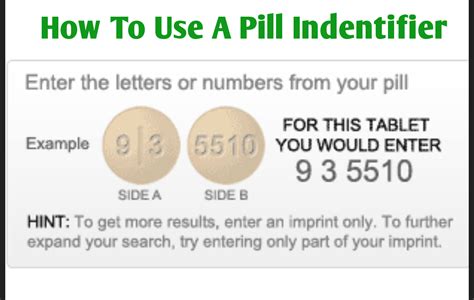 Identify Pill By Number Shape Color Worksheet