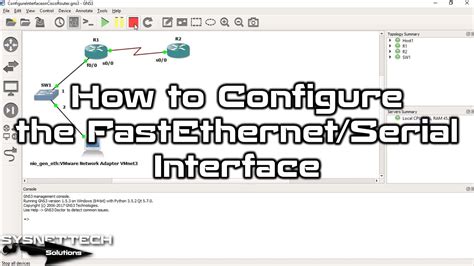 How To Configure FastEthernet Serial Interface Of Cisco Router With
