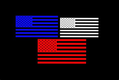 American Flag Vinyl Decal Choose Size Color Stars And Etsy