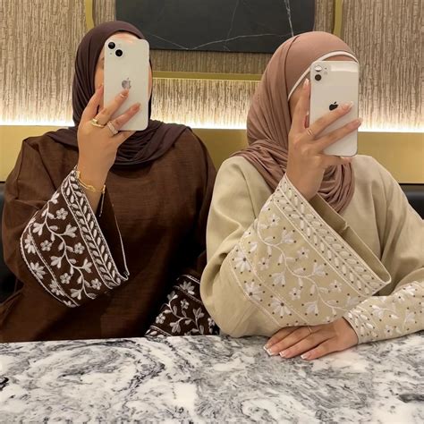 Abaya Ferm E En Lin De Coton Pour Femmes Musulmanes Abayas D Contract
