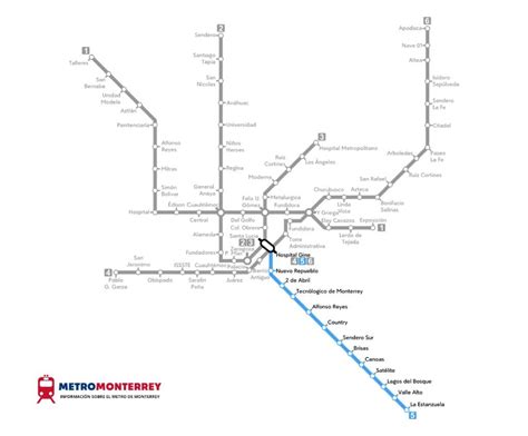 L Nea Metro Monterrey Avances Estaciones Recorrido