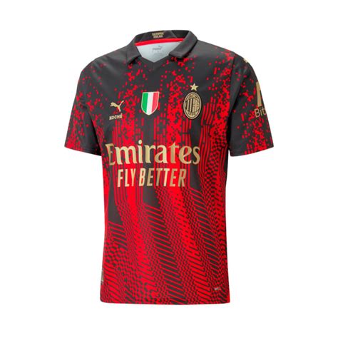 Camiseta Puma AC Milan x Koche Cuarta Equipación 2022 2023 Fiery Red