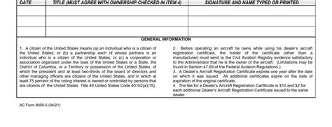 Ac Form 8050 5 Fill Out Printable PDF Forms Online
