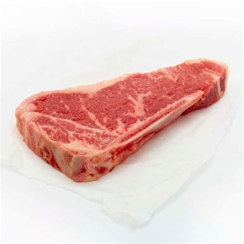 Beef Choice Bone In Top Loin Strip Steak Steak Lb Ralphs
