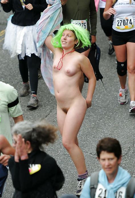 Only One Nude Girl At Public Events Photo X Vid