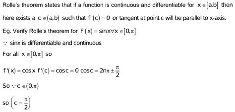what is rolles theorem and mean value theorem