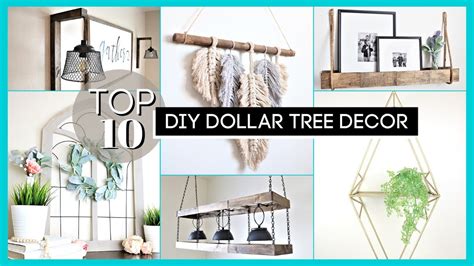 DIY Room Decor Top 10 Dollar Tree DIYs HIGH END Dollar Tree Decor