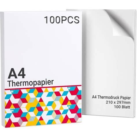 Feuilles Papier Thermique Imprimante A Papier Thermique A Pour