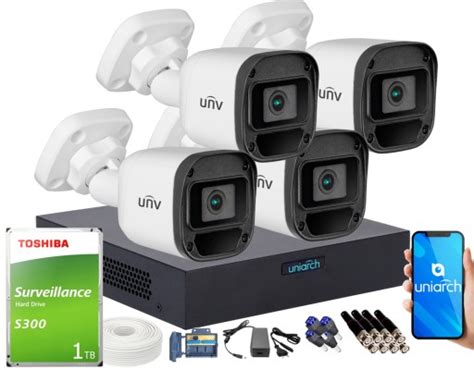 Zestaw Do Monitoringu Kamery Full Hd Zewn Trzne Sklep Opinie Cena