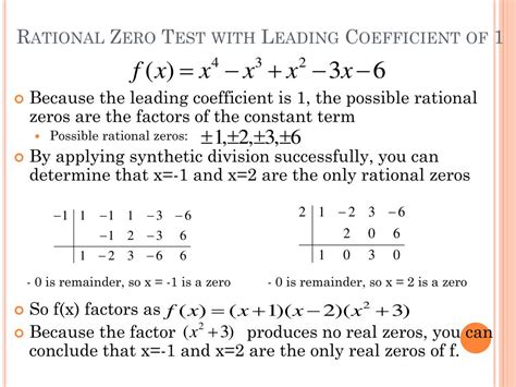 ppt zeros of polynomial functions powerpoint presentation free download id 2384956