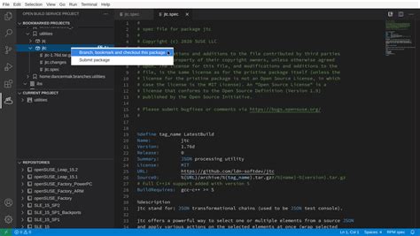 Visual Studio Code OpenSUSE Wiki