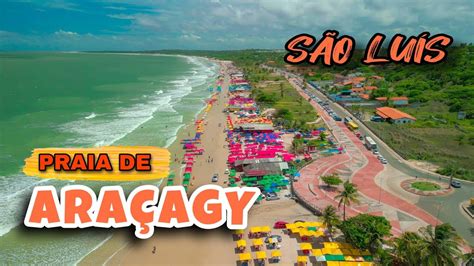 PRAIA DE ARAÇAGY NA ILHA DE SÃO LUÍS MARANHÃO drone dji mini3pro