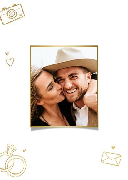 Save The Date Karte Foto Doodles Send A Smile