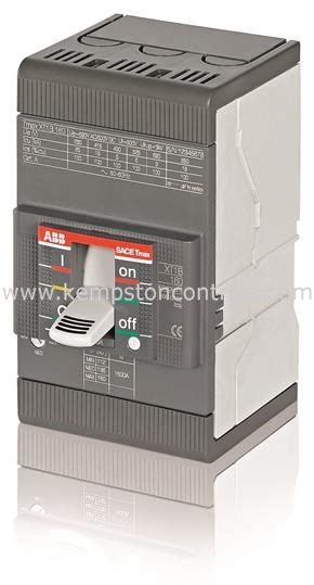 ABB 1SDA067417R1 MCCB TMAX XT1N 160 IN 125A ICU 36KA 415VAC FIXED 3P