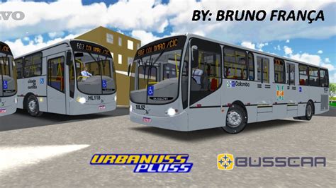 MOD Busscar Urbanuss Pluss Volvo B7R Voith Padrão Santo Ângelo Curitiba