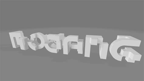I Made A 3d Model Of The Mojang Logo R Minecraft