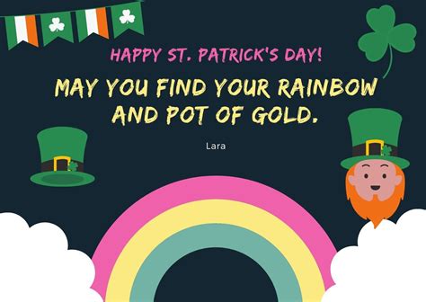 Happy St Patrick s Day from Home Feliz día de san patricio Happy st