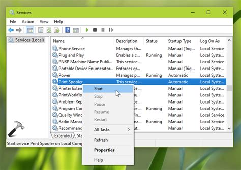 Fix Print Spooler Service Is Not Running In Windows 10