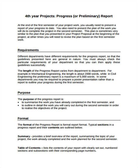 Formal Report Writing Example For Students