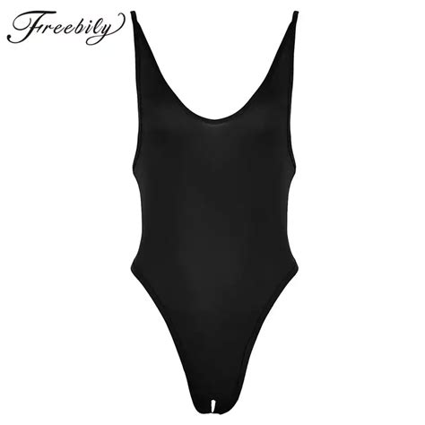 Sexy One Piece Swimsuit Deep V Shaped Monokini Girls Beach Wear Bathing Suit Women Thong G