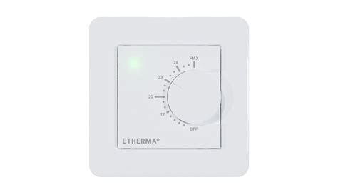 ETHERMA Thermostate für den Schalter und Doseneinbau