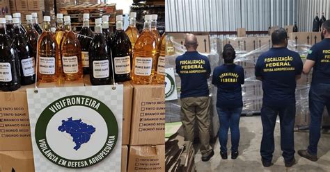 Operação apreende cerca de R 1 milhão em bebidas irregulares em Santa