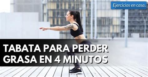Tabata para hacer en casa rápidamente Un sistema práctico y sencillo