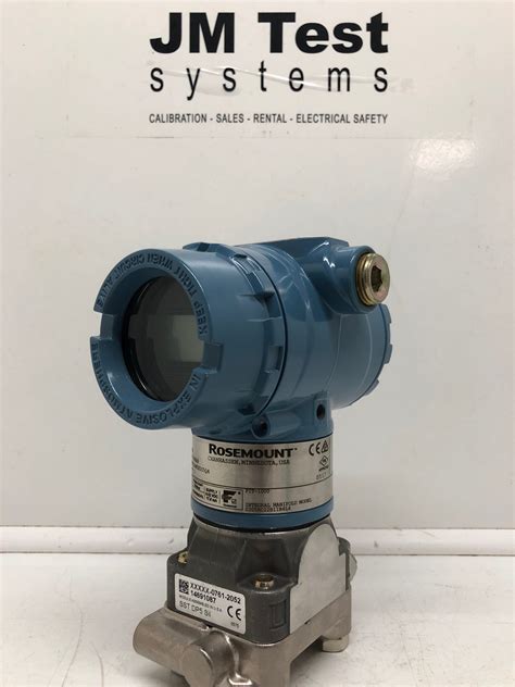 Rosemount Pressure Transmitter Refurbished Jm Test Systems
