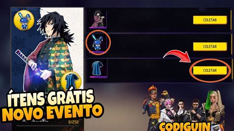 CORRE ITENS GRÁTIS MOCHILA COELHO CAMISA DE TIME CODIGUIN DEMON