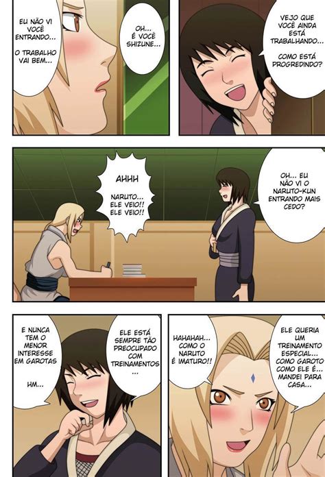 Naruto e Tsunade Quadrinho Pornô 1 HQ Grátis