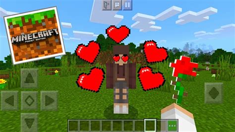 COMO TER UMA NAMORADA NO MINECRAFT PE Minecraft Pocket Edition