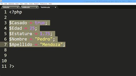 tipos de datos en php render2web