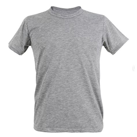Camiseta Cinza Mescla 100 Poliéster LF Sublimação Atacado da
