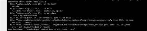 Attribut Error Torch Dtype Object Has No Attribute Type Pytorch