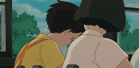 My Neighbor Totoro Satsuki And Kanta Kiss