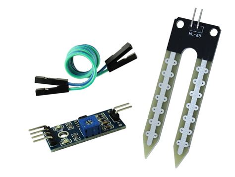Sensor De Umidade De Solo Hl Para Arduino Usinainfo