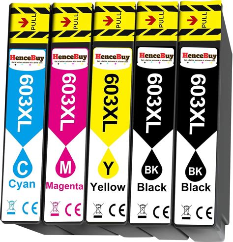 HenceBuy 603 XL Cartouche D Encre Compatible Pour Epson 603 603XL