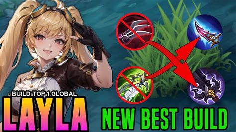 100 BROKEN Layla New Best Build And Emblem Build Top Global Layla