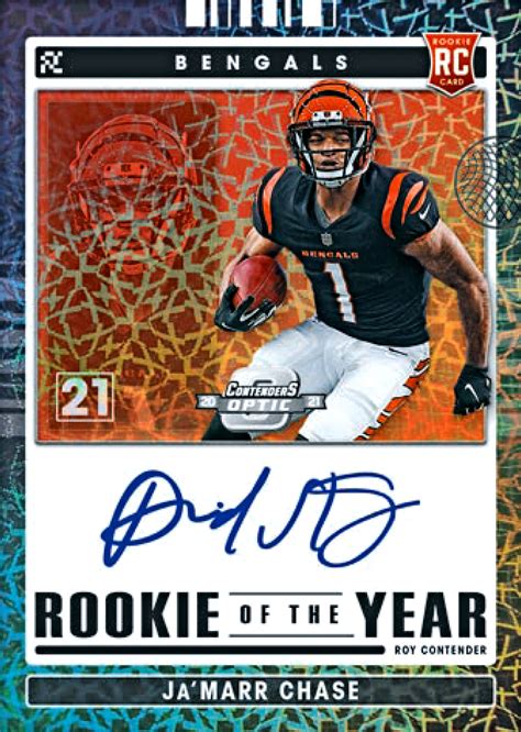 2021 Panini Contenders Optic NFL Football Cards Checklist