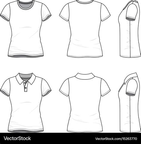 Polo Shirt Template Illustrator