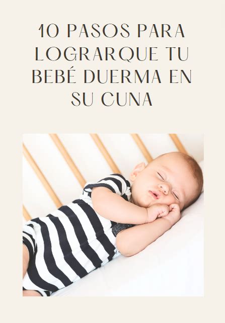 Como Lograr Que Tu Bebe Duerma En Su Cuna Yamila Soledad Casissa