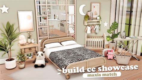 Sims 4 Cc Bedroom Sets Maxis Match Resnooze